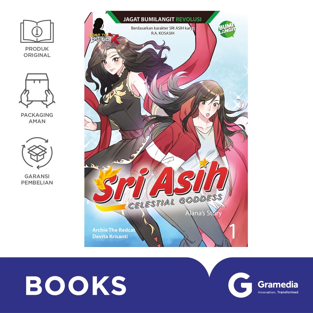 Jual Sri Asih Celestial Goddess Vol. 01 - Alana`s Story (Devita ...