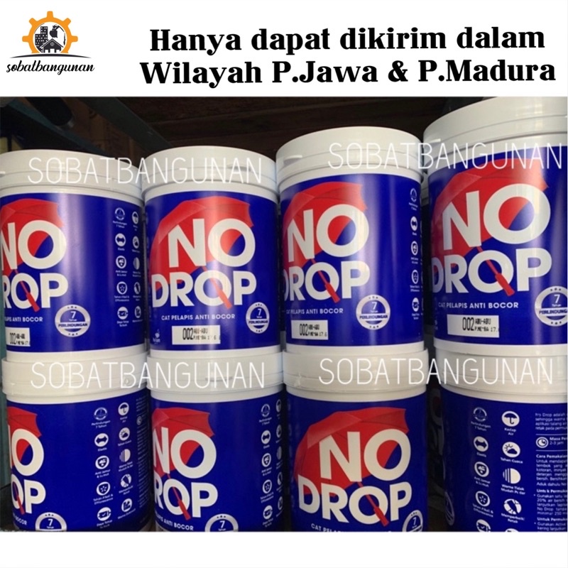 Jual NO DROP CAT PELAPIS ANTI BOCOR 1 KG | Shopee Indonesia