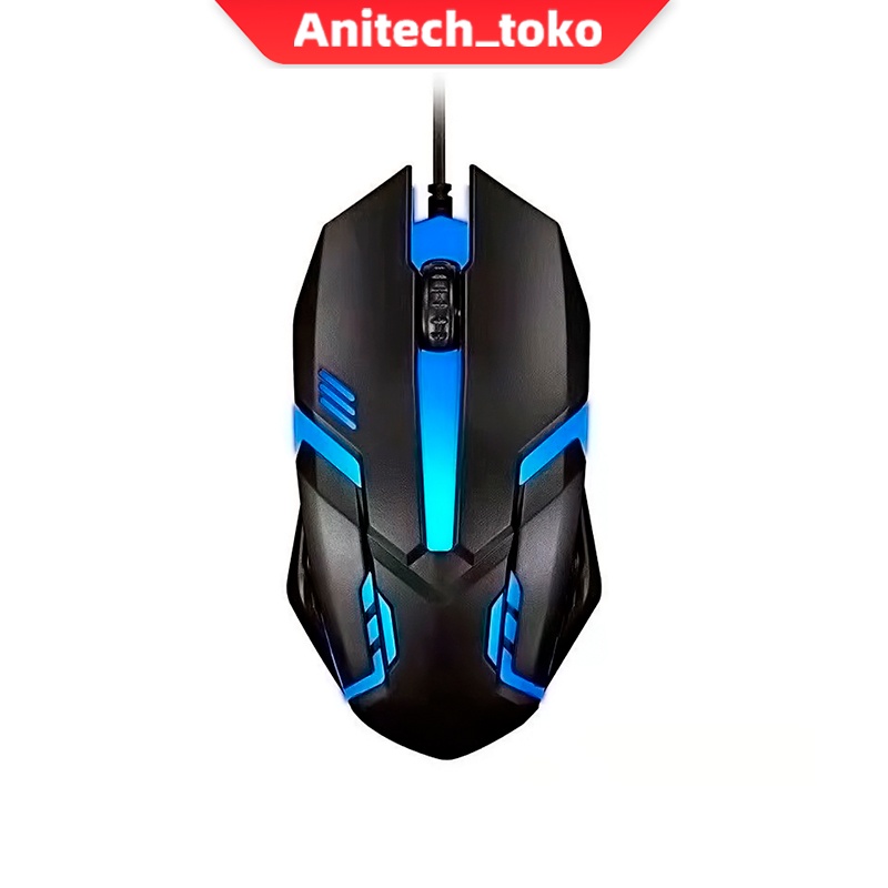 Jual [ANITECH_TOKO] Mouse Kabel Gaming/Mouse Gaming LED 7 Lampu RGB ...