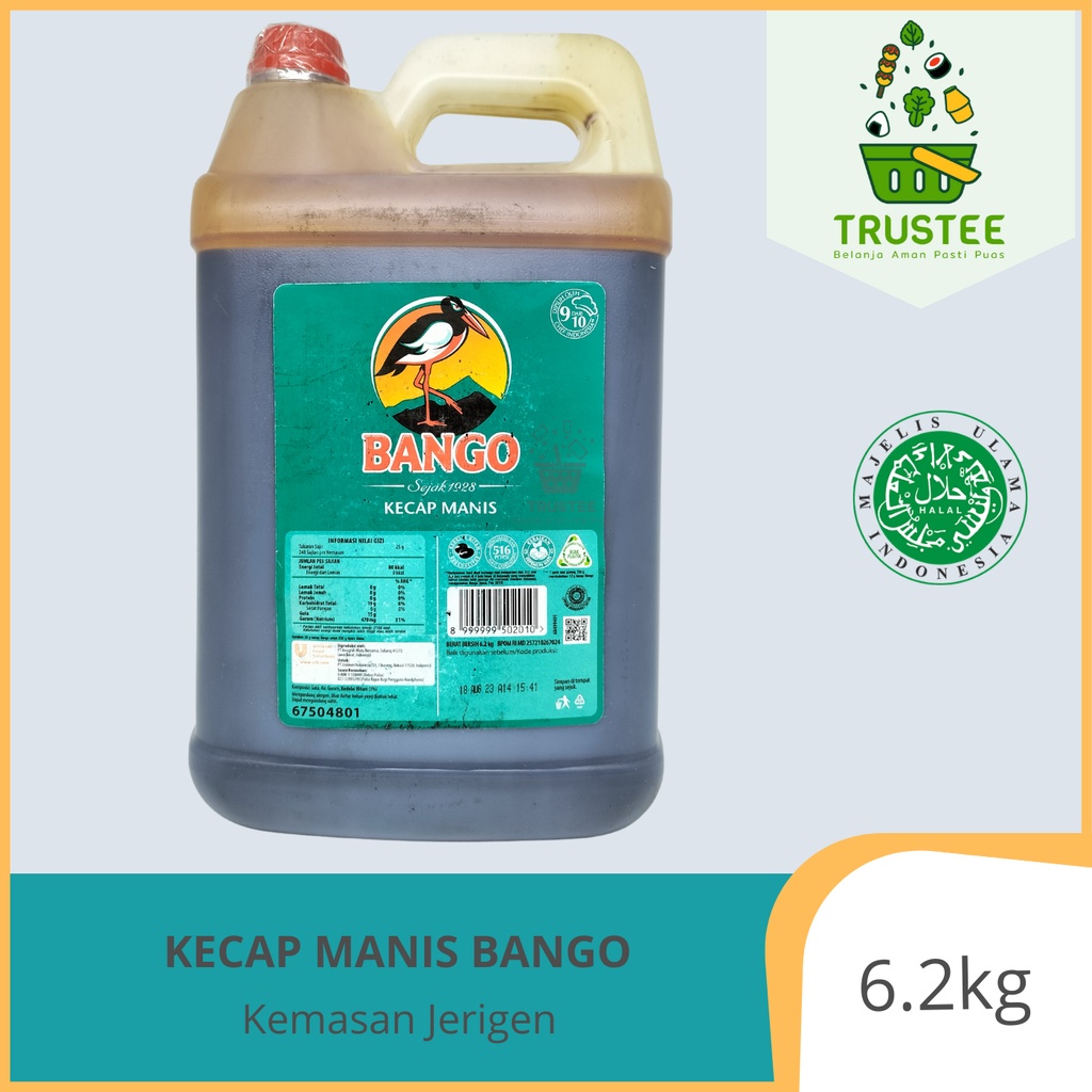Jual Kecap Manis Bango Kemasan Jerigen 6.2kg HALAL | Shopee Indonesia