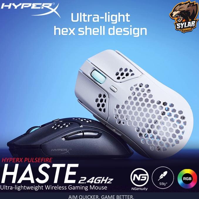 Jual HYPERX PULSEFIRE HASTE WIRELESS GAMING MOUSE | Shopee Indonesia