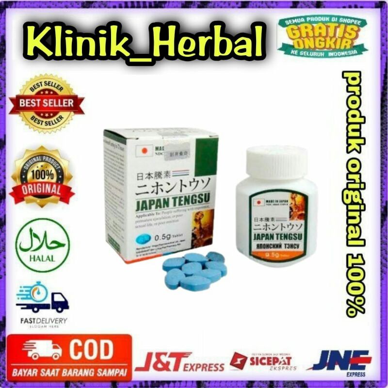 Jual JAPAN TENGSU ORIGINAL OBAT KUAT PRIA PERKASA PIL BIRU TAHAN LAMA | Shopee Indonesia