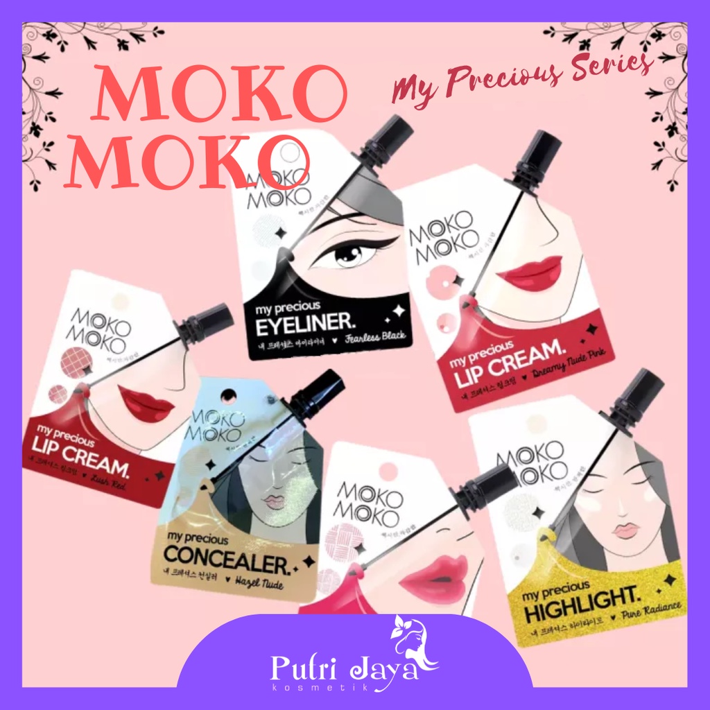 Jual MOKO MOKO My Precious Series Makeup Sachet | Eyeliner/ Mascara ...