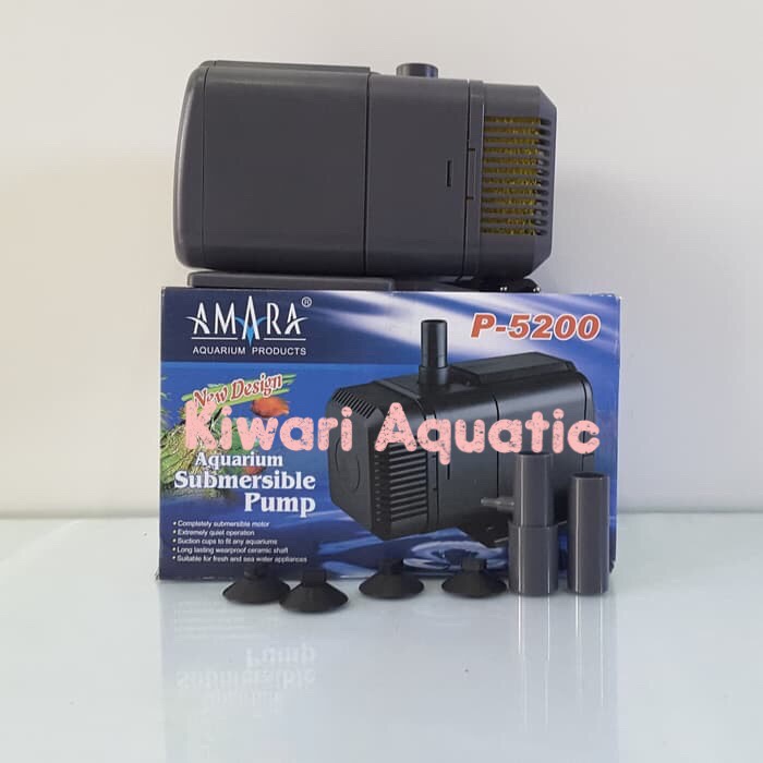 Jual Aquaka Pompa Aquarium / Kolam / Hidroponik Amara P 5200 / P5200 ...