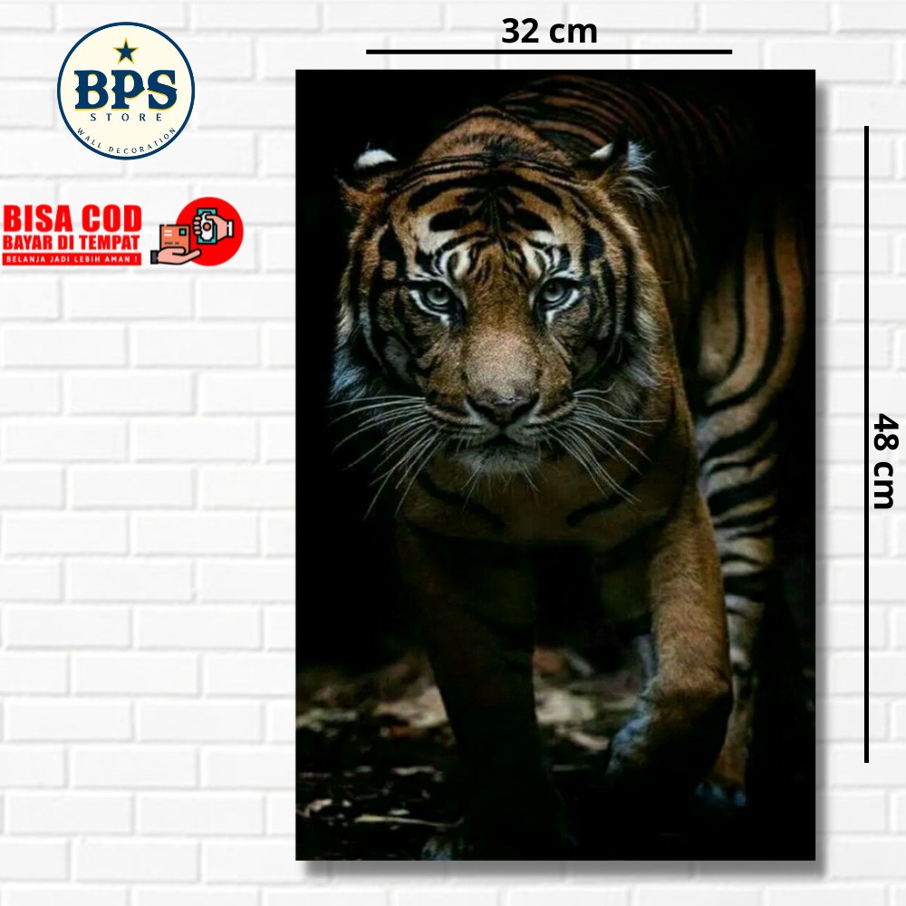 Jual POSTER HEWAN HARIMAU - FOTO HEWAN HUTAN - POSTER HEWAN-WALLDECOOR ...