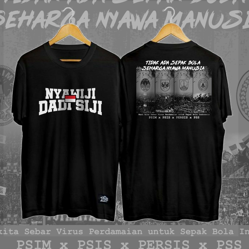 Jual Kaos Perdamaian Suporter Indonesia Nyawiji Dadi Siji PERSIS x PSIS ... Jual Kaos Perdamaian Suporter Indonesia Nyawiji Dadi Siji PERSIS x PSIS ...