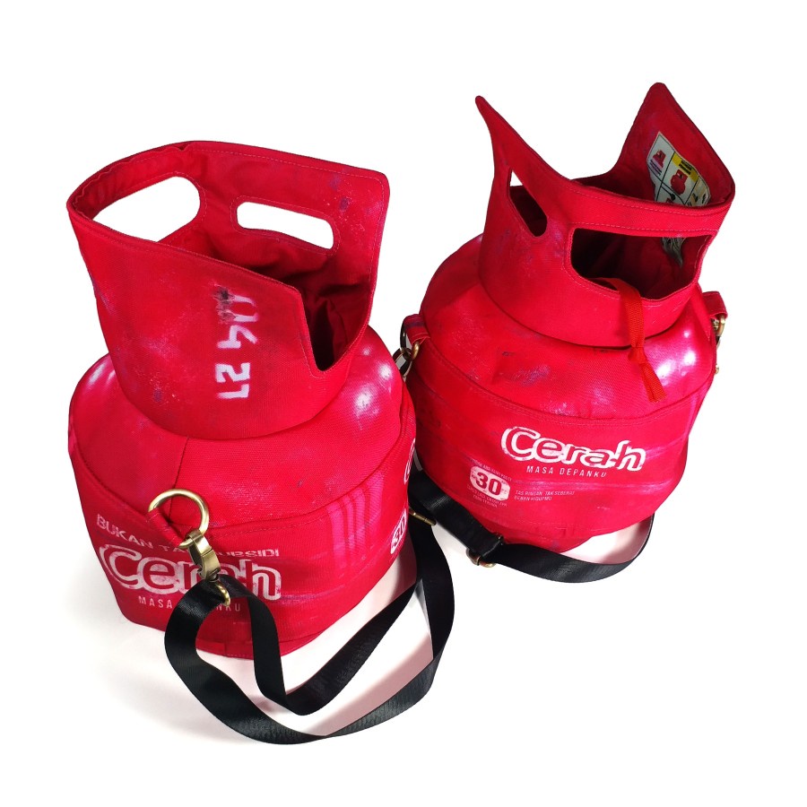Jual Tas Bentuk Tabung Gas Pink Parodi LPG Elpiji 3 kg Kado Unik Kado ...