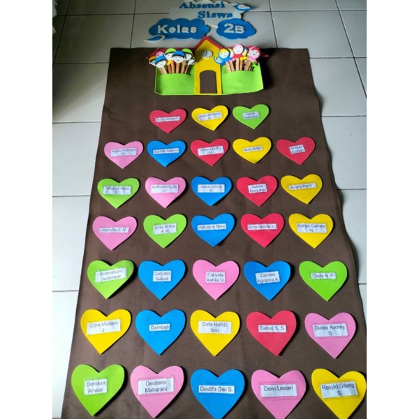 Jual Hiasan dinding Absensi siswa | Shopee Indonesia