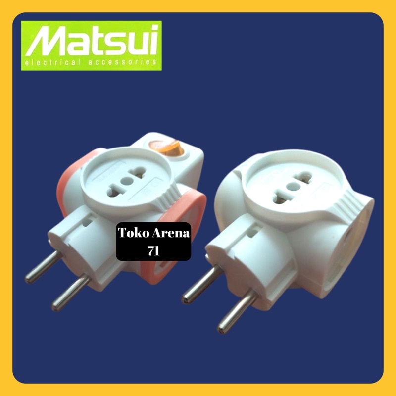 Jual STEKER T MULTI ARDE MATSUI SAKLAR 4 CABANG MT317S MT-317S SWITCH ...