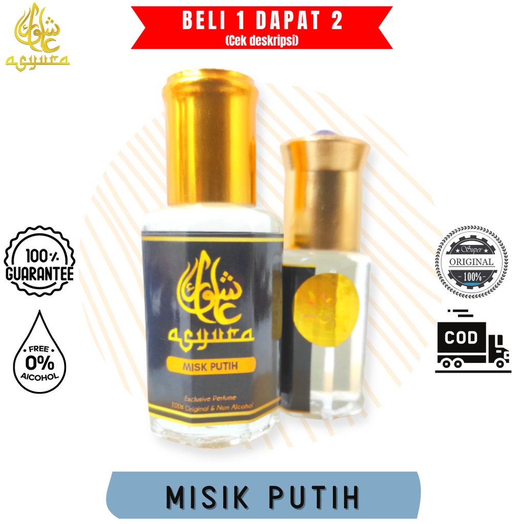 Jual Parfum Ibadah MISIK PUTIH Murni Original Parfum Sholat Misk Putih ...