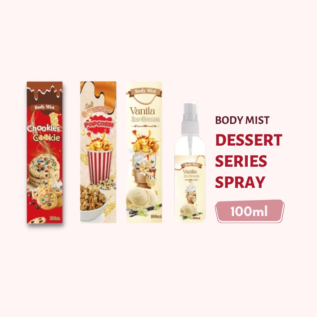 Jual Body Mist Parfum 100ml / 30ml - Parfum Bodymist Popcorn Caramel ...