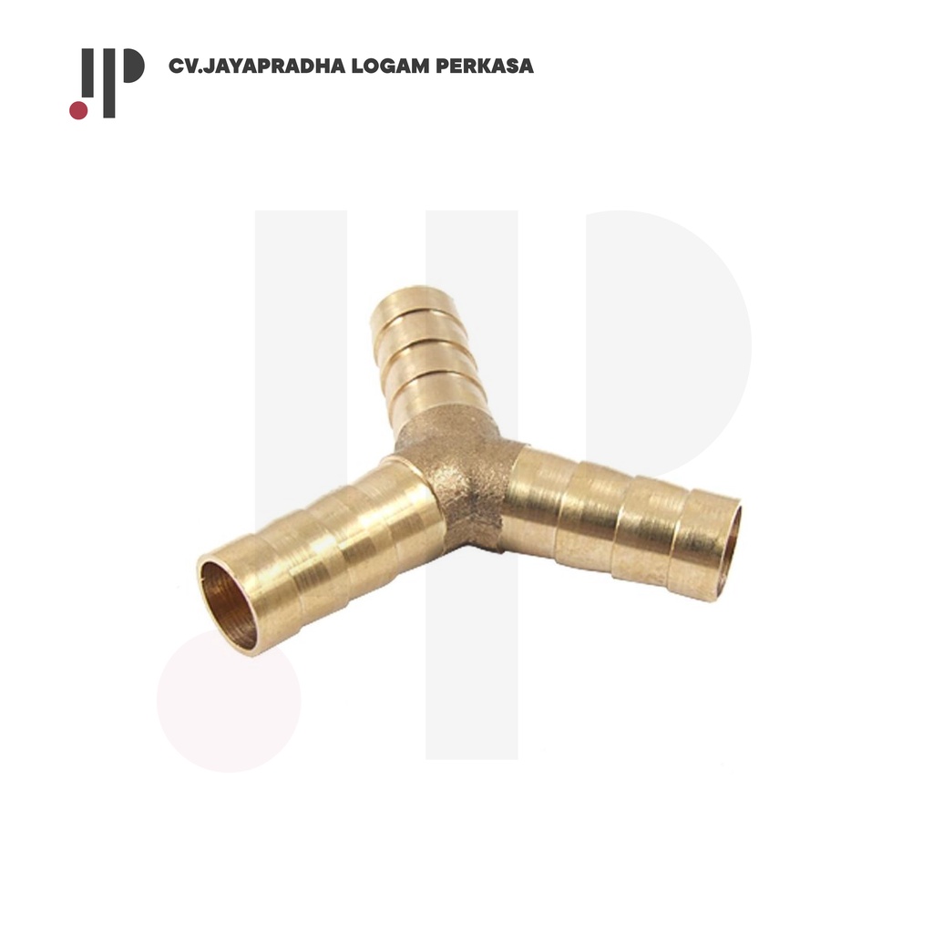 Jual Nipple / Nepel Konektor - Connector cabang 3-Y-T Selang Regulator ...