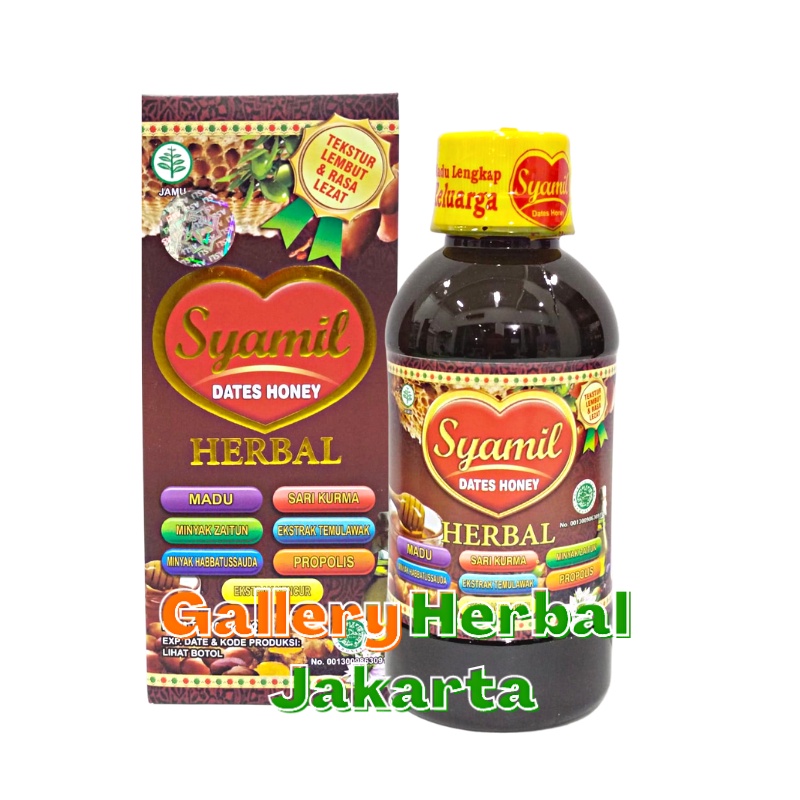 Jual Madu Syamil Dates Honey Herbal Keluarga 200ml | Shopee Indonesia