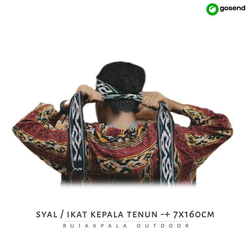 Jual syal tenun etnik Lombok / ikat kepala tenun / ikat kepala tenun ...