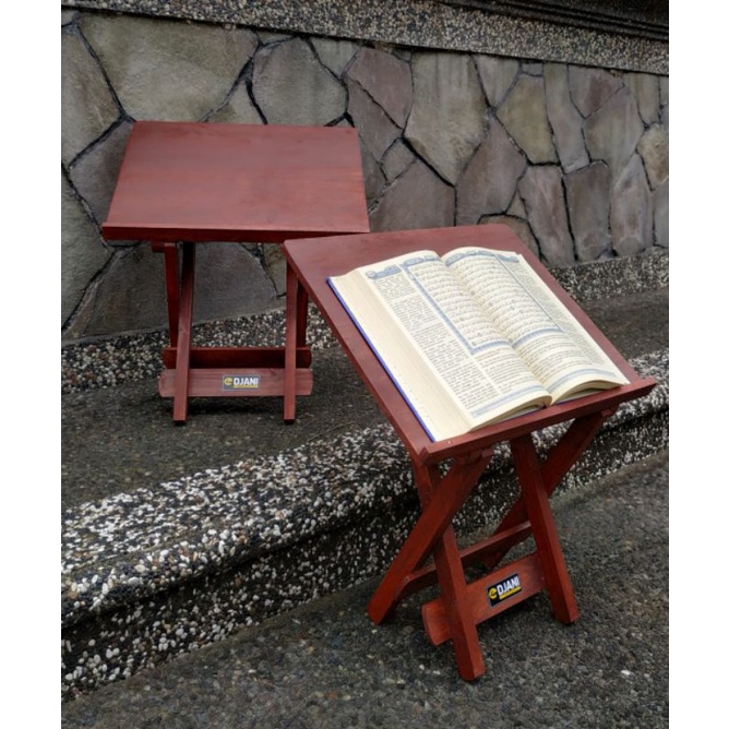 Jual {Kemiringan bisa disetel} Tatakan/ Tempat/ Meja Baca Al Quran ...