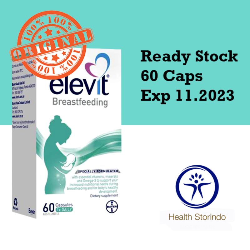 Jual Elevit Breastfeeding 60 Capsules | Shopee Indonesia