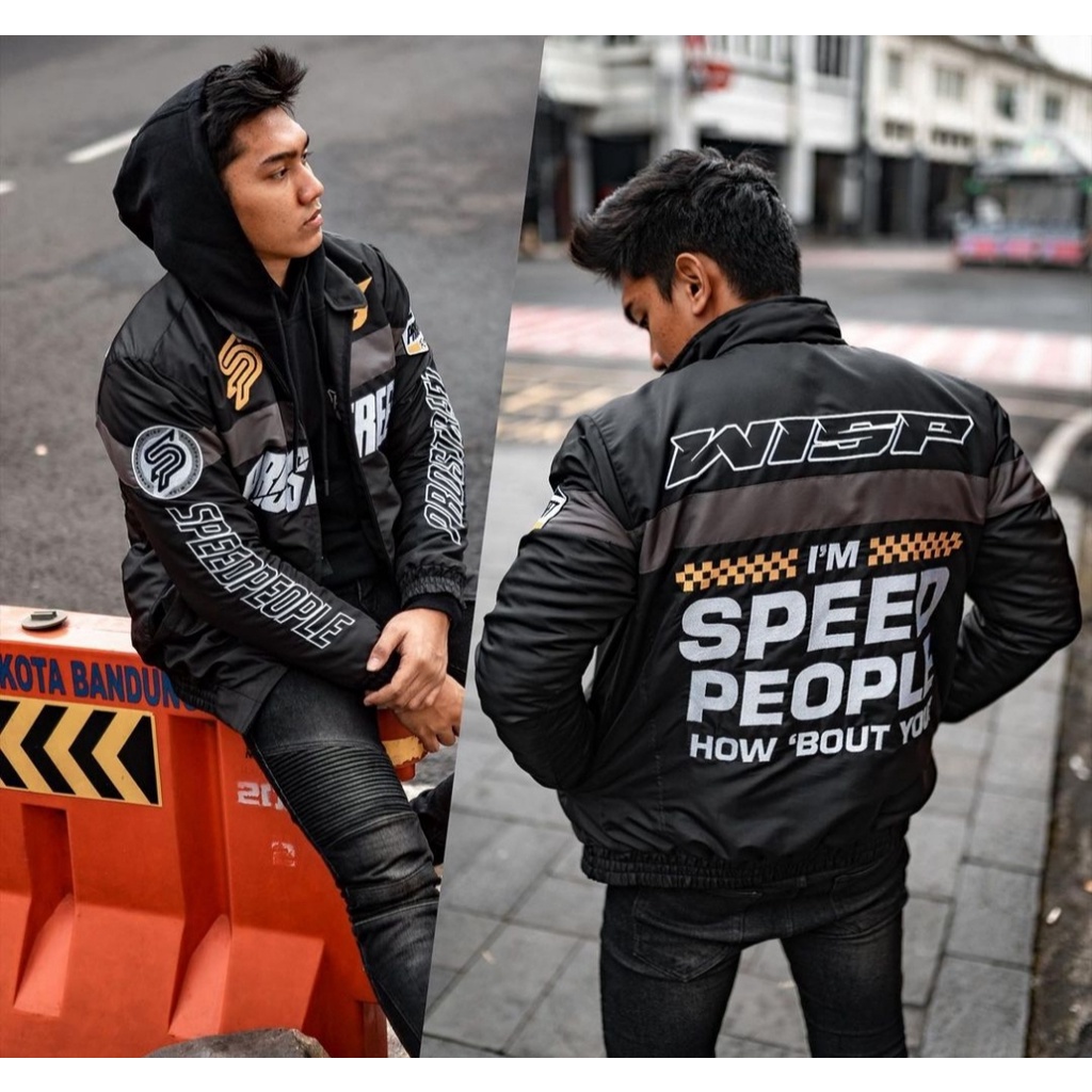 Jual Jaket Prostreet Racing X SpeedPeople Gratis Stiker | Shopee Indonesia
