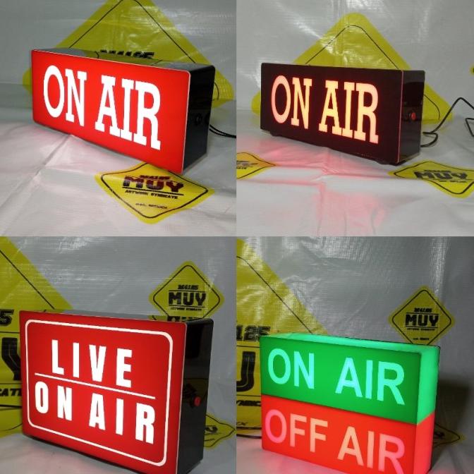 Jual Neon box On Air/light box/light sign/dekorasi meja,rumah,caffe ...