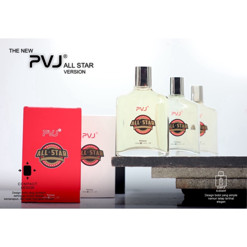 Jual PVJ ALL STAR ALL | PARFUM ORIGINAL DAN TAHAN LAMA | 100ML ...