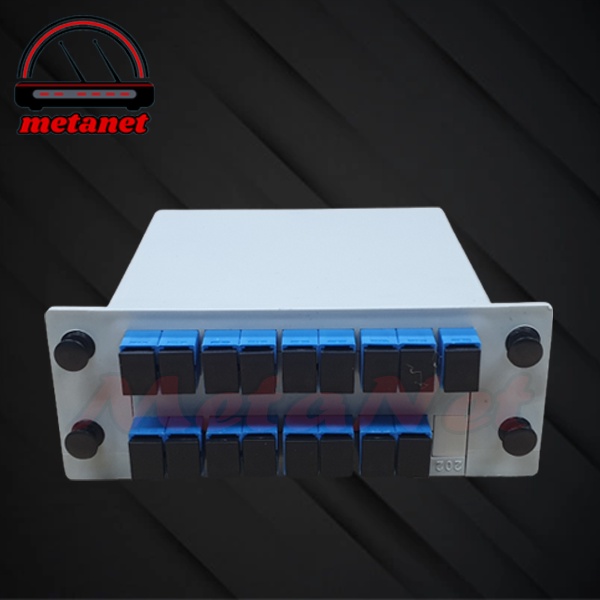 Jual Splitter FO 1:16 SC/UPC | Splitter 1:16 Box Cassette Fiber Optic ...