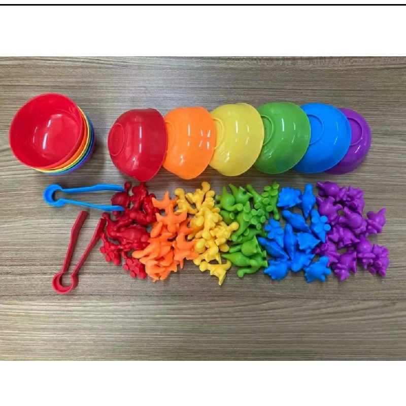 Jual Childrens Colour Classification Mainan Edukasi Anak Sorting ...