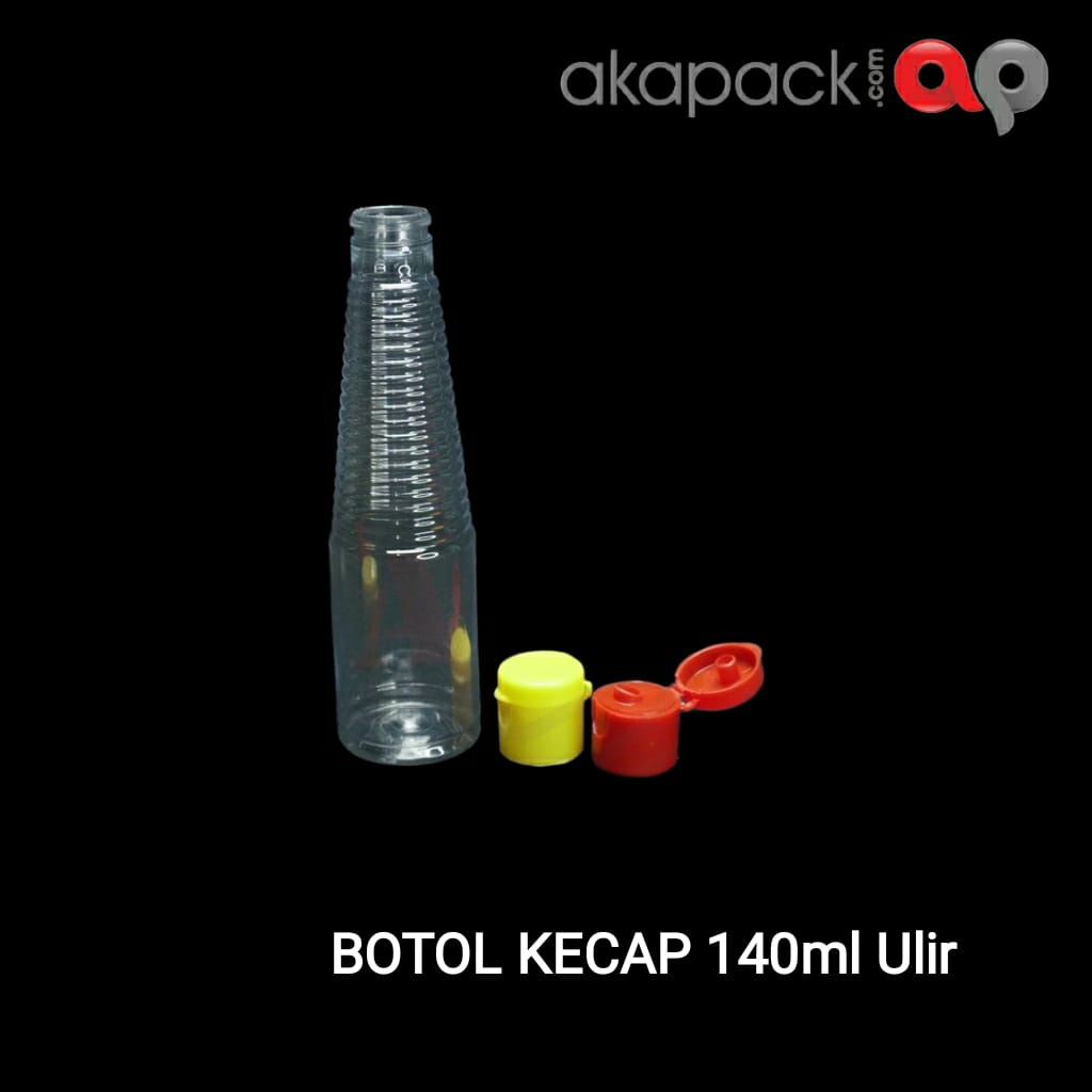 Jual Botol Kecap 140ml / Botol Plastik Kecap / Botol Saos 140ml ...