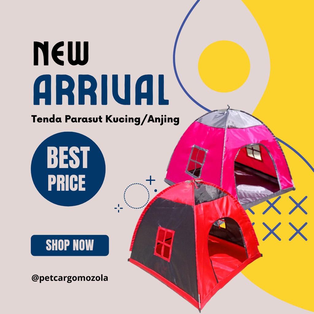 Jual TENDA KUCING TEMPAT KEMAH HEWAN RUMAH ANJING TEMPAT TIDUR KUCING ...