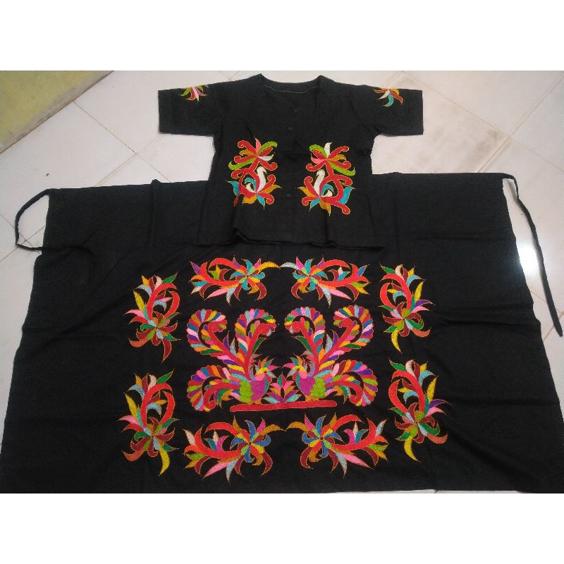 Jual baju sulam tumpar Dayak dan kembem | Shopee Indonesia