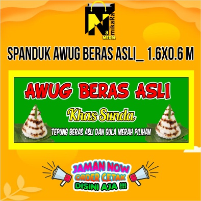 Jual Spanduk banner backdrop Awug murah bisa custom / Banner Aneka ...