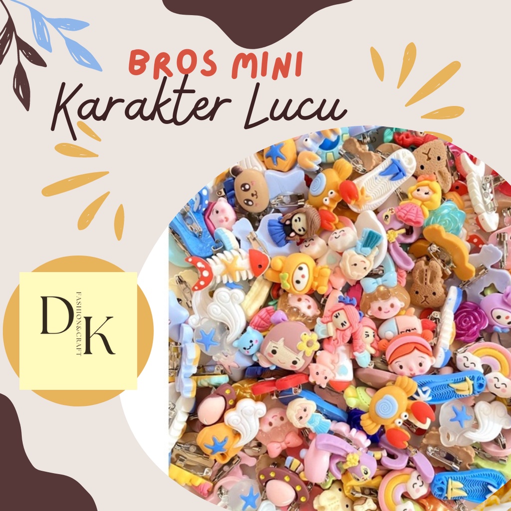 Jual Bros Mini Karakter Anak-anak Lucu Bros Clay Simpel | Shopee Indonesia
