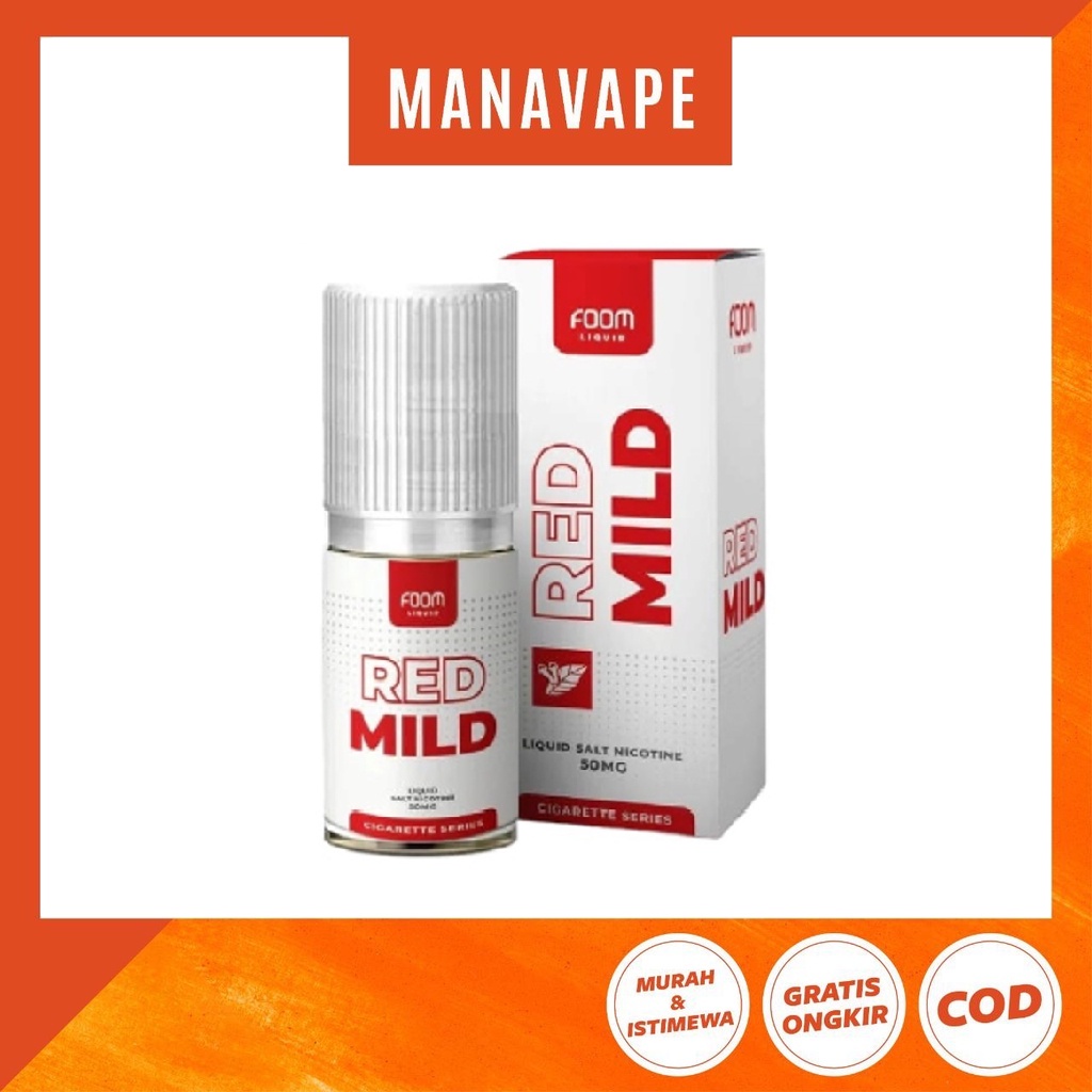 Jual FOOM RED MILD V2 SALT NIC 30ML | Shopee Indonesia