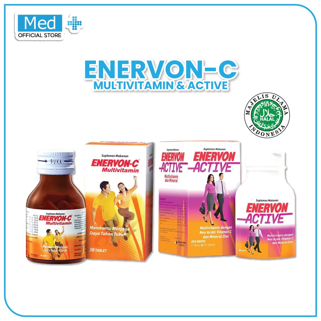 Jual Med+ Enervon - C Tablet 1 Btl isi 30 Tablet / Enervon - C Aktif 1 ... Jual Med+ Enervon - C Tablet 1 Btl isi 30 Tablet / Enervon - C Aktif 1 ...