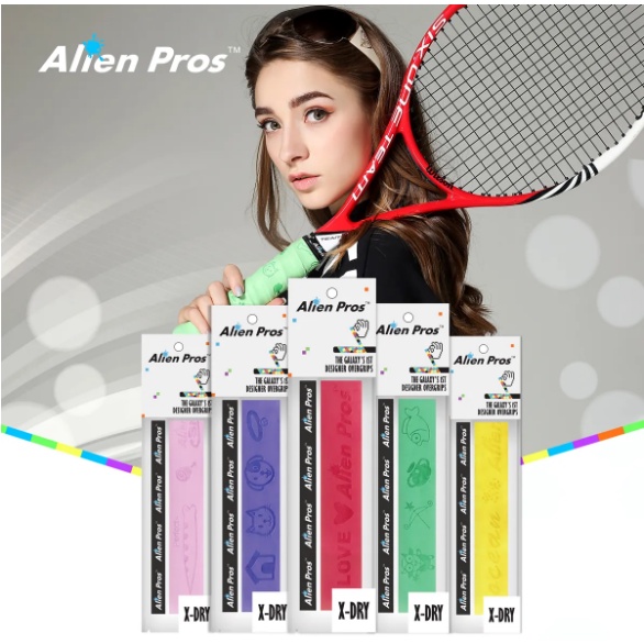 Jual Grip Tenis Tennis Alien Pros X-Dry From USA(ORIGINAL) | Shopee ...