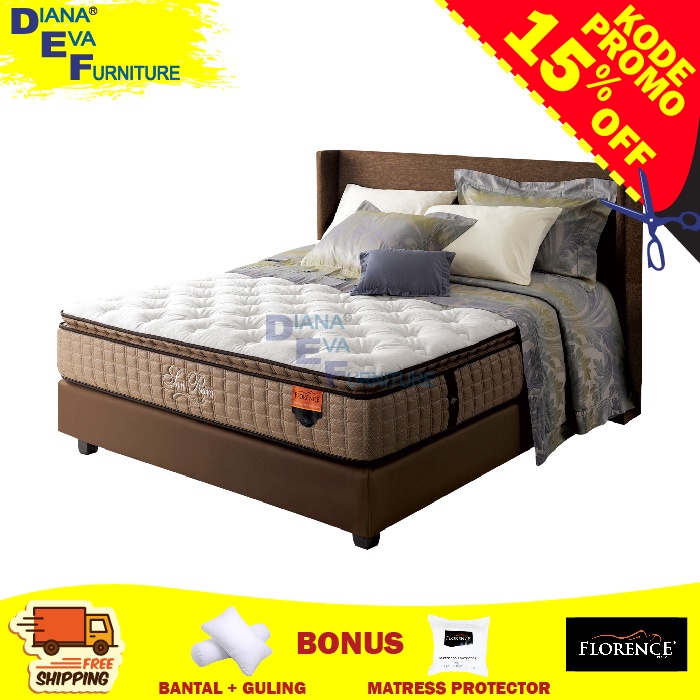 Jual Kasur Florence Spring Bed San Pietro ( Kasur Only ) | Shopee Indonesia