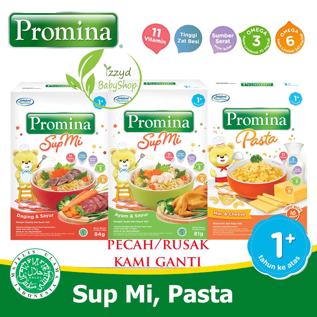 Jual PROMINA Sup Mie 120gr 85gr / Promina Sup mi Ayam sayur / Promina ...