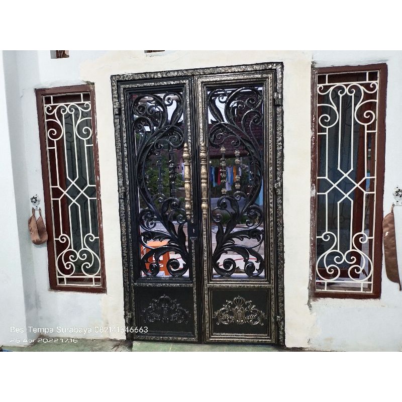 Jual PINTU BESI KLASIK RUANG TAMU | Shopee Indonesia