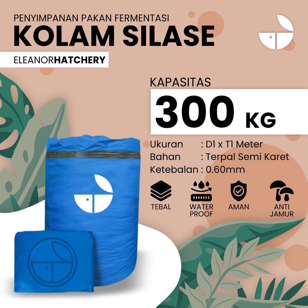 Jual KOLAM SILASE PAKAN TERNAK PERMENTASI ORCHID 1m Tinggi 1m Kapasitas ...