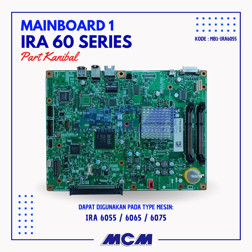 Jual MAINBOARD 1 MESIN FOTOCOPY CANON IRA 6055 6065 6075 - PART KANIBAL ...