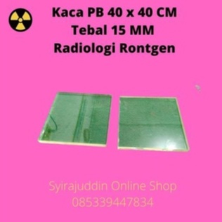 Jual Kaca PB 40 x 40 CM Tebal 15 MM Radiologi Rontgen | Shopee Indonesia