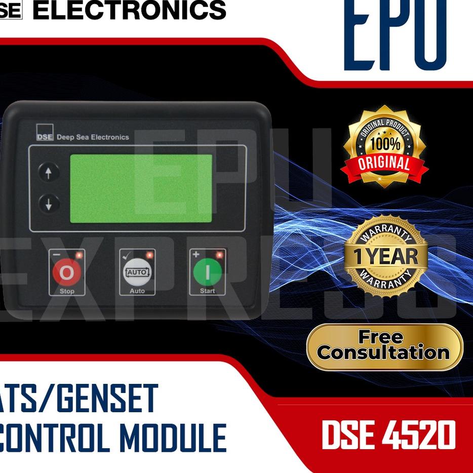 Jual artNn4N8--Deepsea DSE4520 Panel DSE 4520 Modul Genset ATS AMF ...