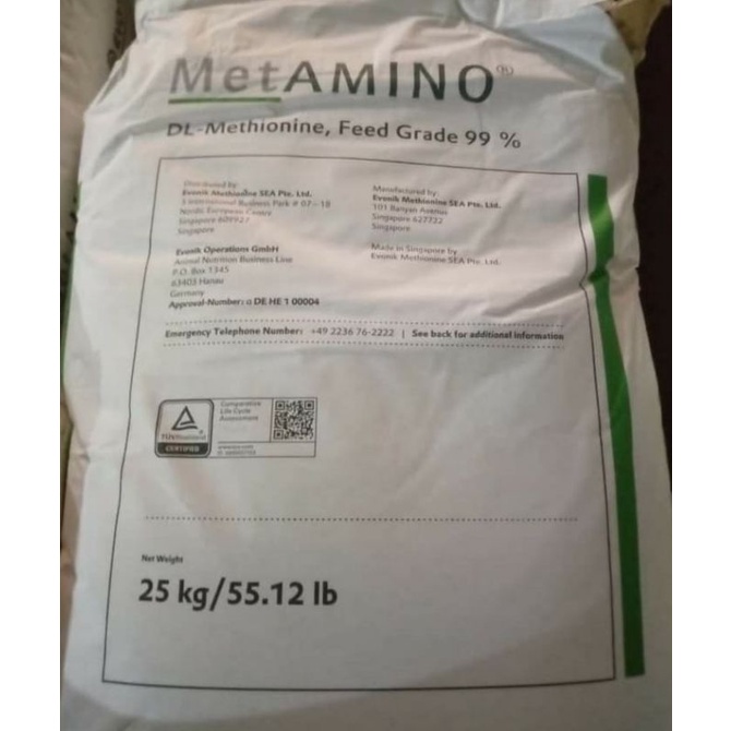 Jual DL- Methionin asam amino protein @ 1kg | Shopee Indonesia