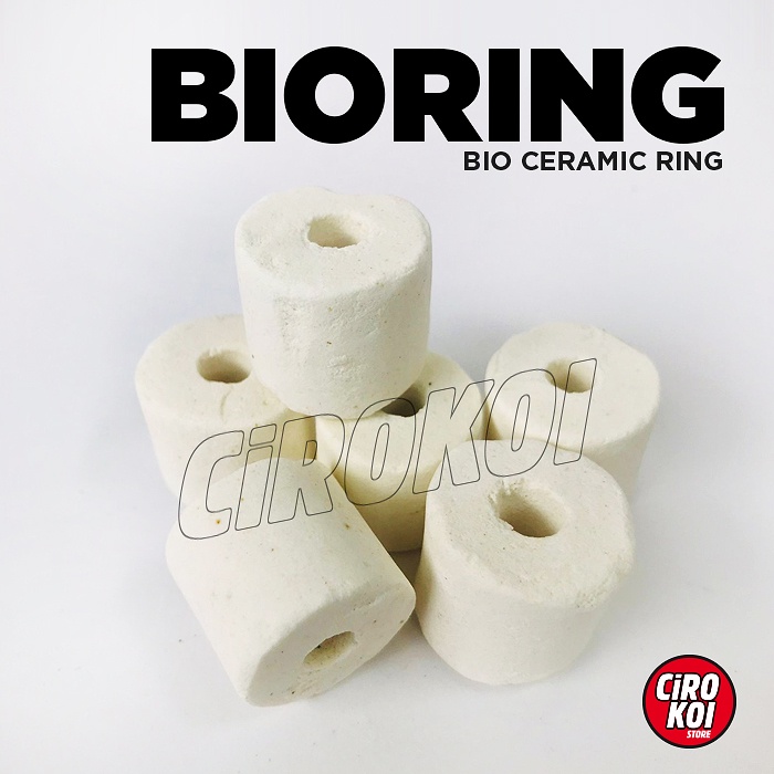 Jual Bioring Bio Keramik Ring Bio Ring Media Filter Aquarium 500Gr ...