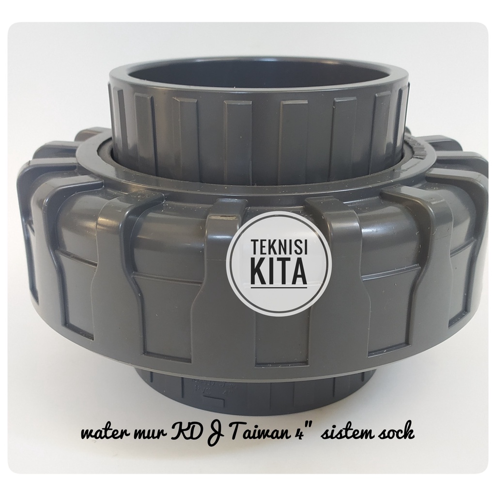 Jual Water Mur Union Socket Ori KDJ Taiwan uk 4" Sistem Sock, Kuat ...