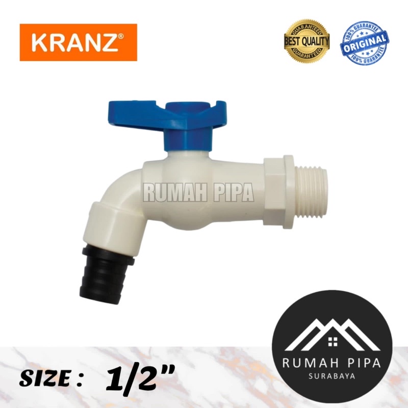 Jual Kran Plastik / Kran PVC KRANZ - KP 04 | Shopee Indonesia