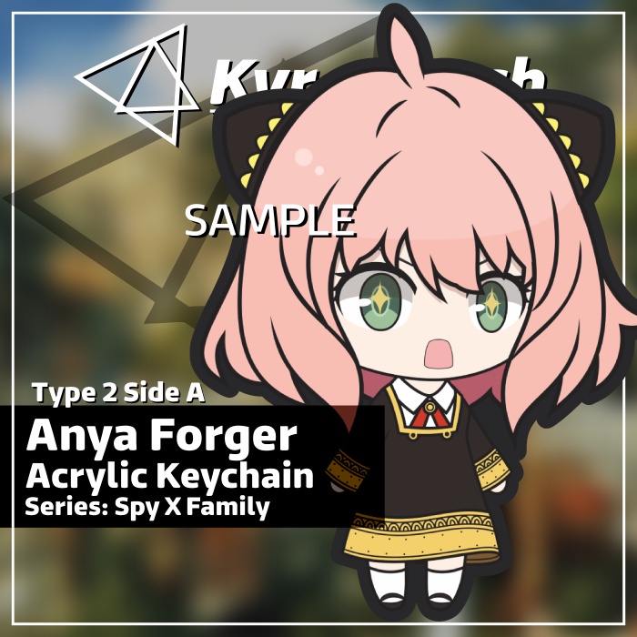Jual Keychain Spy X Family Anya Forger Type 2 (Wow / Shocked Expression ...