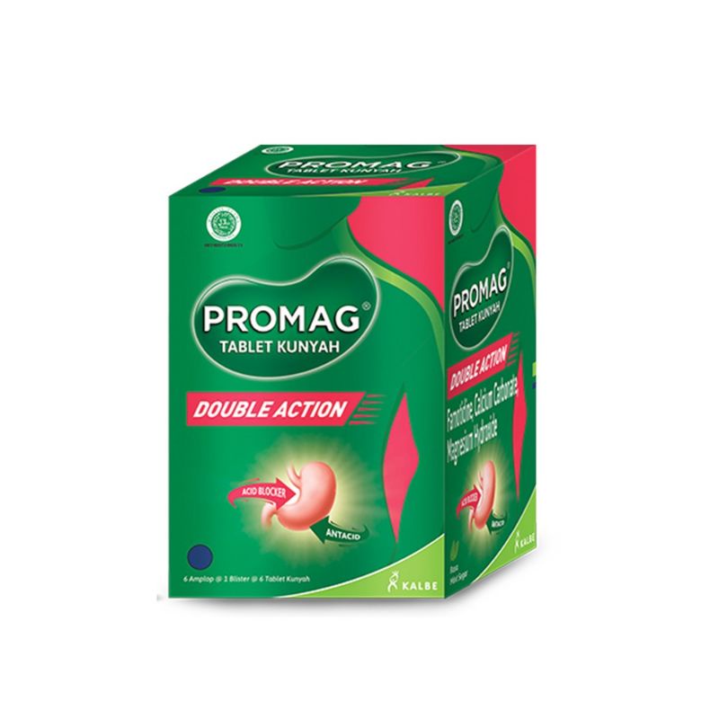 Jual Promag Double Action Obat Sakit Maag dan Asam Lambung | Shopee ...