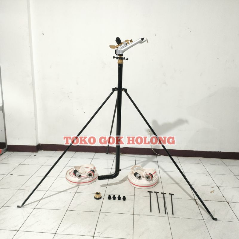 Jual Sprinkler big Gun Fortex 1, 5 inch Komplit Selang Pemadam dan ...