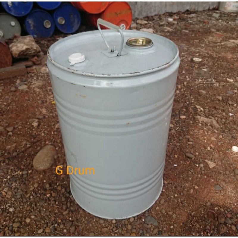 Jual Drum Besi Jerigen 30 liter / Tong Bensin Solar | Shopee Indonesia