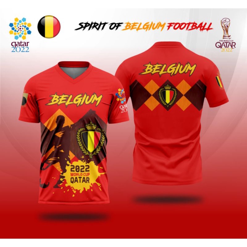 Jual JERSEY PIALA DUNIA 2022 BAJU BELGIA WORLD CUP QATAR 2022 TERBARU | Shopee Indonesia