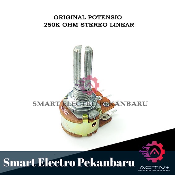 Jual ORIGINAL POTENSIO STEREO WL 250K OHM Potensio Stereo Linear 250000 ...